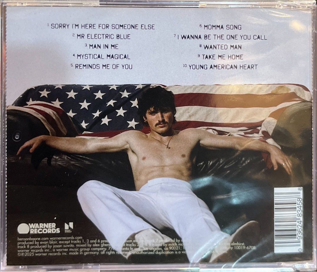 Benson Boone: American Heart, Hobbies & Toys, Music & Media, CDs & DVDs ...