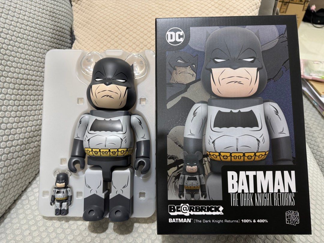 BE@RBRICK Batman The Dark Knight Returns 100% & 400%, Hobbies & Toys ...