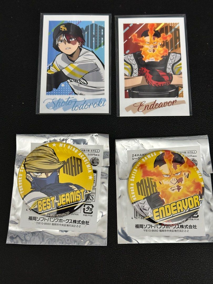 (BNIB) WTS OFFICIAL !!RARE!! My Hero Academia MHA BNHA x SoftBank Hawks ...