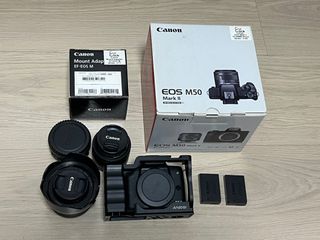 Canon EOS to M43 adapter, Photography, Cameras on Carousell