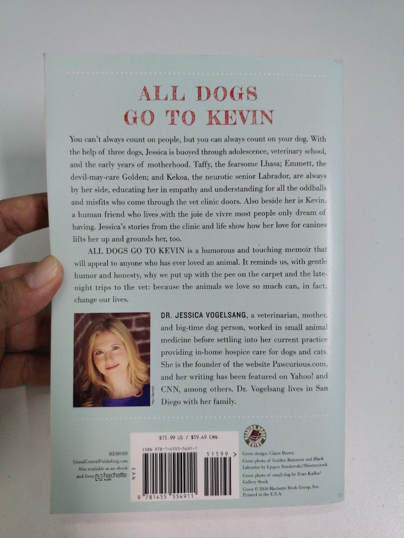 [Clearance Sale] All Dogs Go to Kevin by Jessica Vogelsang (Nonfiction ...