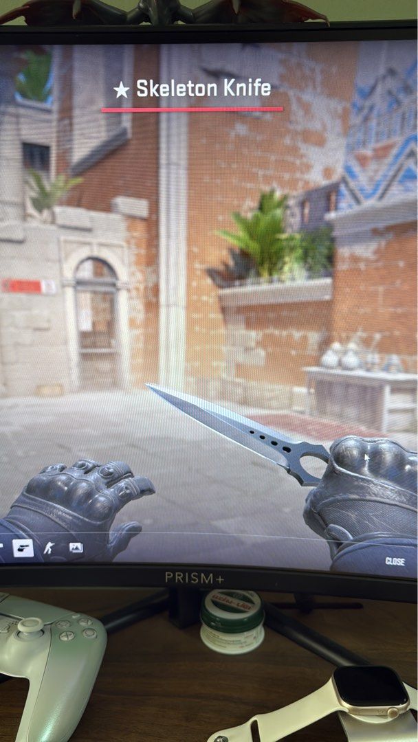 CS2 Skeleton Knife - Covert Knife, Video Gaming, Gaming Accessories, In ...