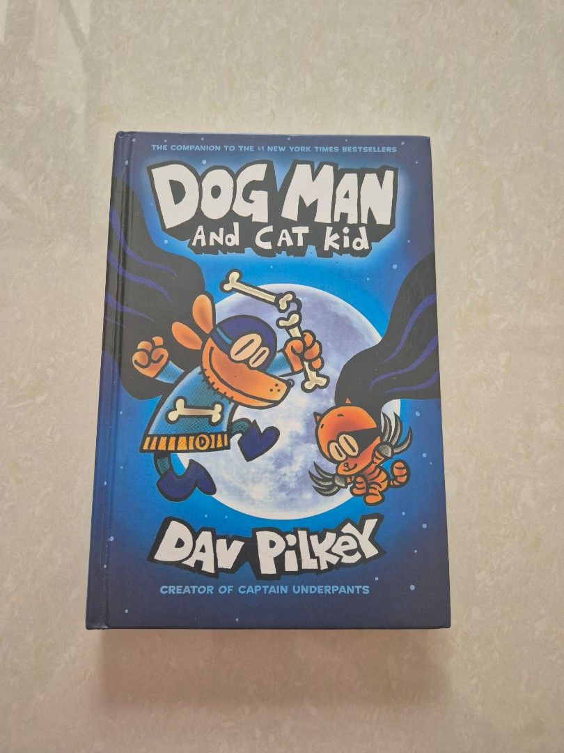 Dog Man and Cat Kid by Dav Pilkey, Hobbies & Toys, Books & Magazines ...