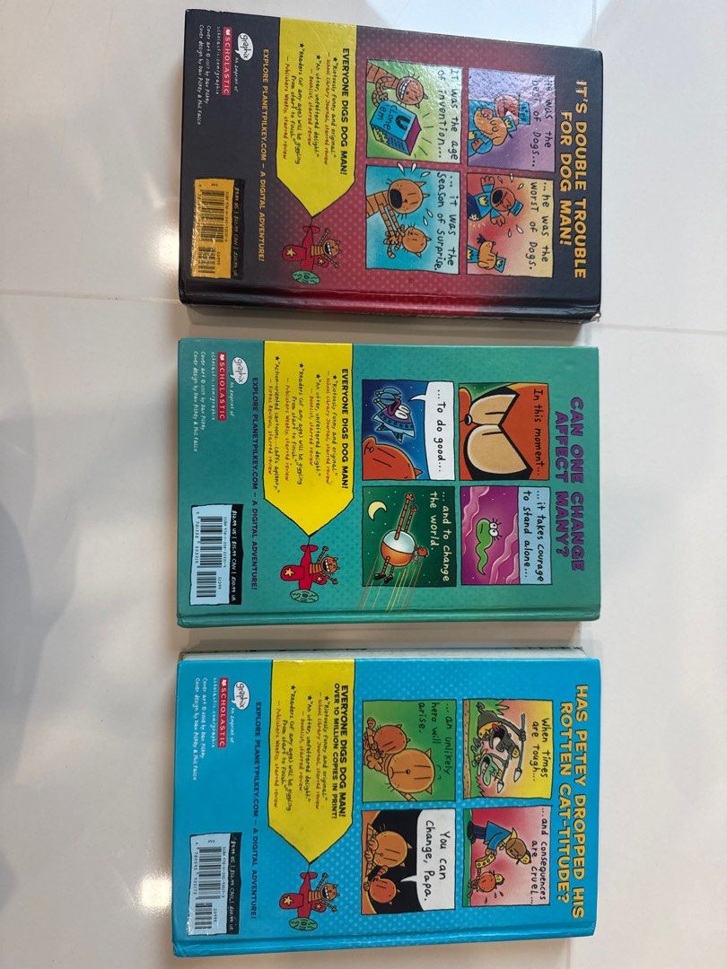 Dog Man Book Series by Dav Pilkey, Hobbies & Toys, Books & Magazines ...