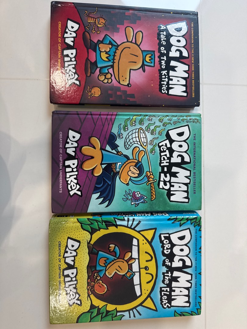 Dog Man Book Series by Dav Pilkey, Hobbies & Toys, Books & Magazines ...