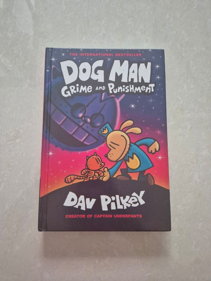 Dog Man: Grime and Punishment by Dav Pilkey, Hobbies & Toys, Books ...