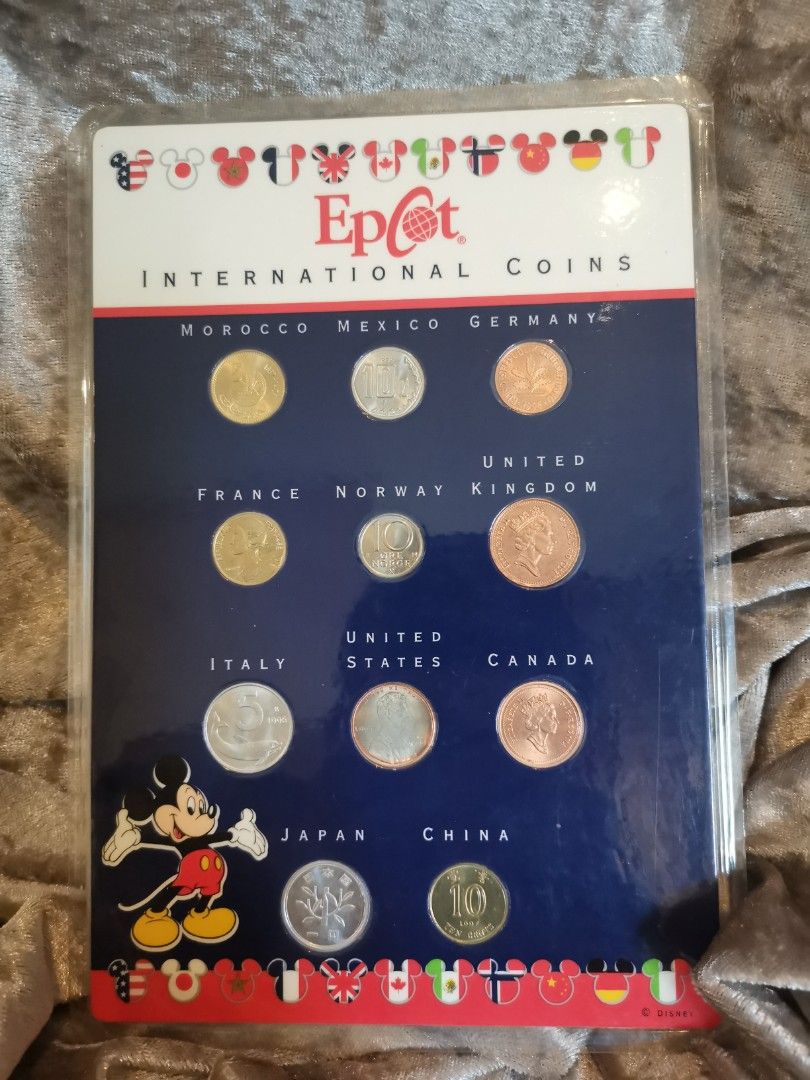 Epcot international coins, Hobbies & Toys, Memorabilia & Collectibles ...