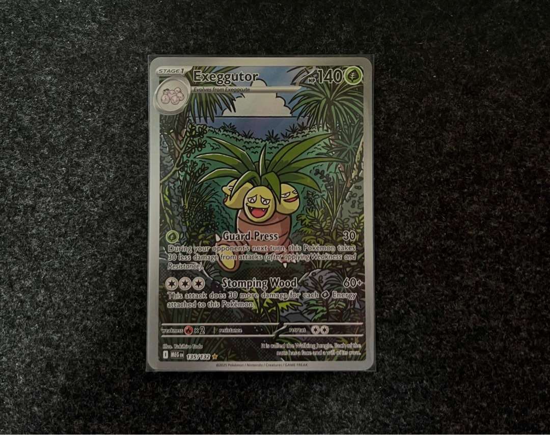 Exeggutor IR (Mega Evolutions) - 135/132, Hobbies & Toys, Toys & Games ...