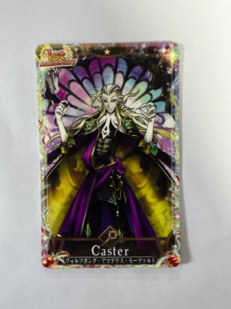 Fate/Grand Order Arcade Caster Trading Card, Hobbies & Toys, Toys ...