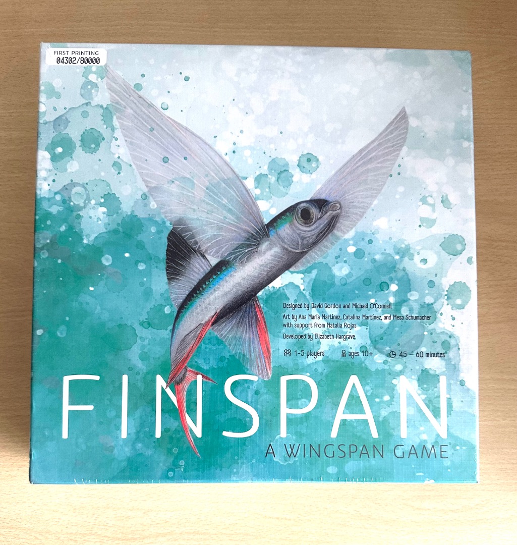 Finspan game (wingspan v3), Hobbies & Toys, Toys & Games on Carousell