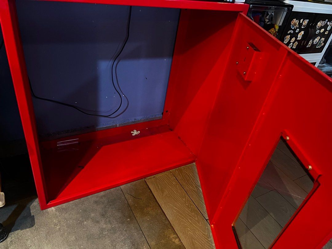 Fire Hose Reel Cabinet - Red, Furniture & Home Living, Furniture ...