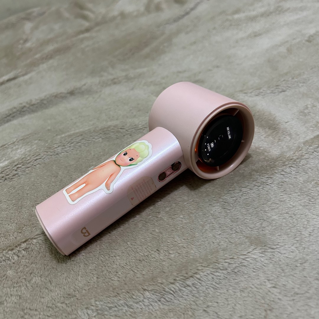 GOOJODOQ Fan 4000 mAh Turbo Mini Fan Rechargeable Handheld Portable ...