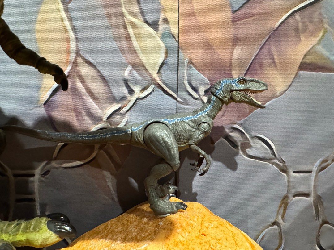 Hammond Collection Blue Velociraptor customised with Marco Makes head ...