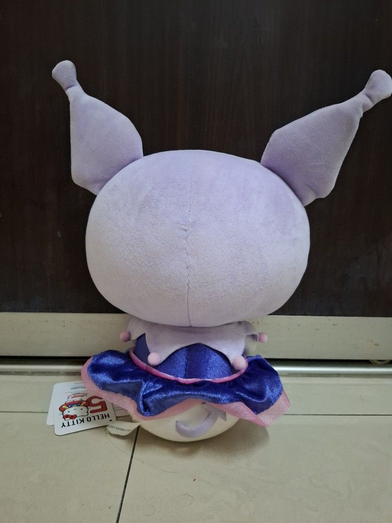 Hello Kitty 50th Anniversary Kuromi Plush, Hobbies & Toys, Toys & Games ...