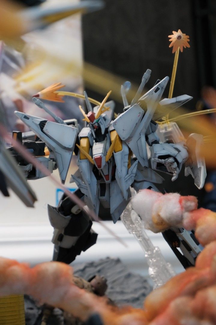 HG Xi Gundam vs Penelope Custom Diorama (1 of 1), Hobbies & Toys, Toys ...