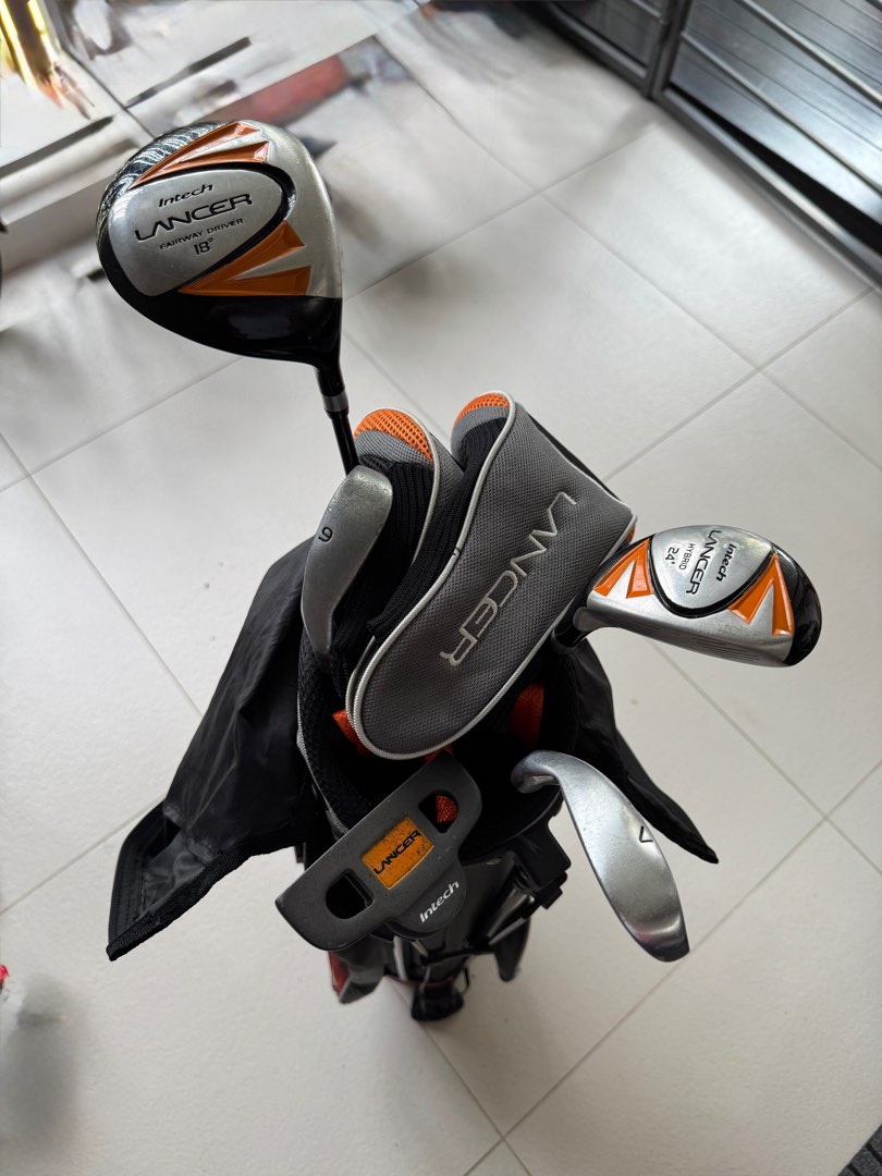 Intech Lancer Golf Club Set with Stand Bag, Sports Equipment, Sports ...