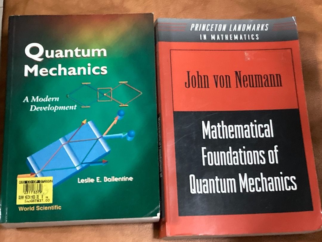 john von neumann mathematical foundations of quantum mechanics Quantum Mechanics: A Modern ...