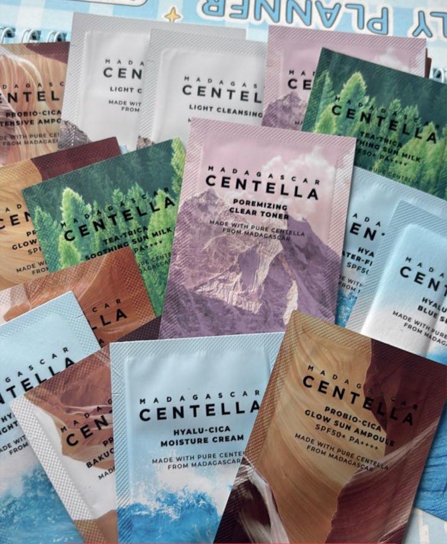 Korean Skincare Sample Sachet, Beauty & Personal Care, Face, Face Care ...