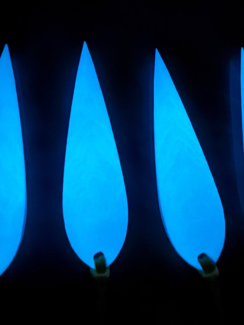 Kpop Demon Hunter Zoey prop (Shin Kal glow in the dark 6pcs set ...