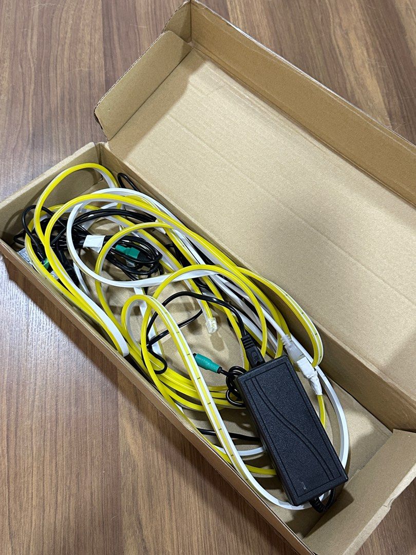 LED Strip Light with Sensor and Timer, Furniture & Home Living ...