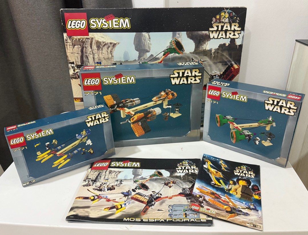 LEGO 7171 - Star Wars Mos Espa Podrace (RARE set from 1999), Hobbies ...