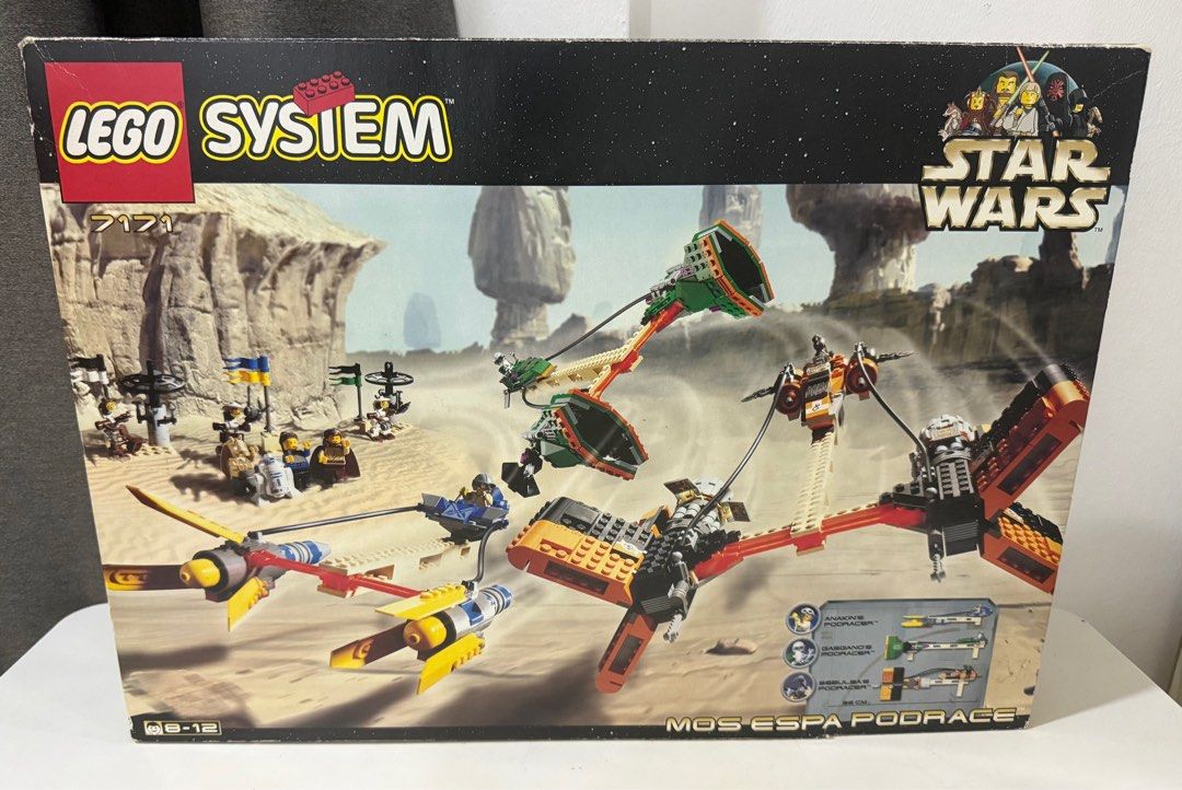 LEGO 7171 - Star Wars Mos Espa Podrace (RARE set from 1999), Hobbies ...