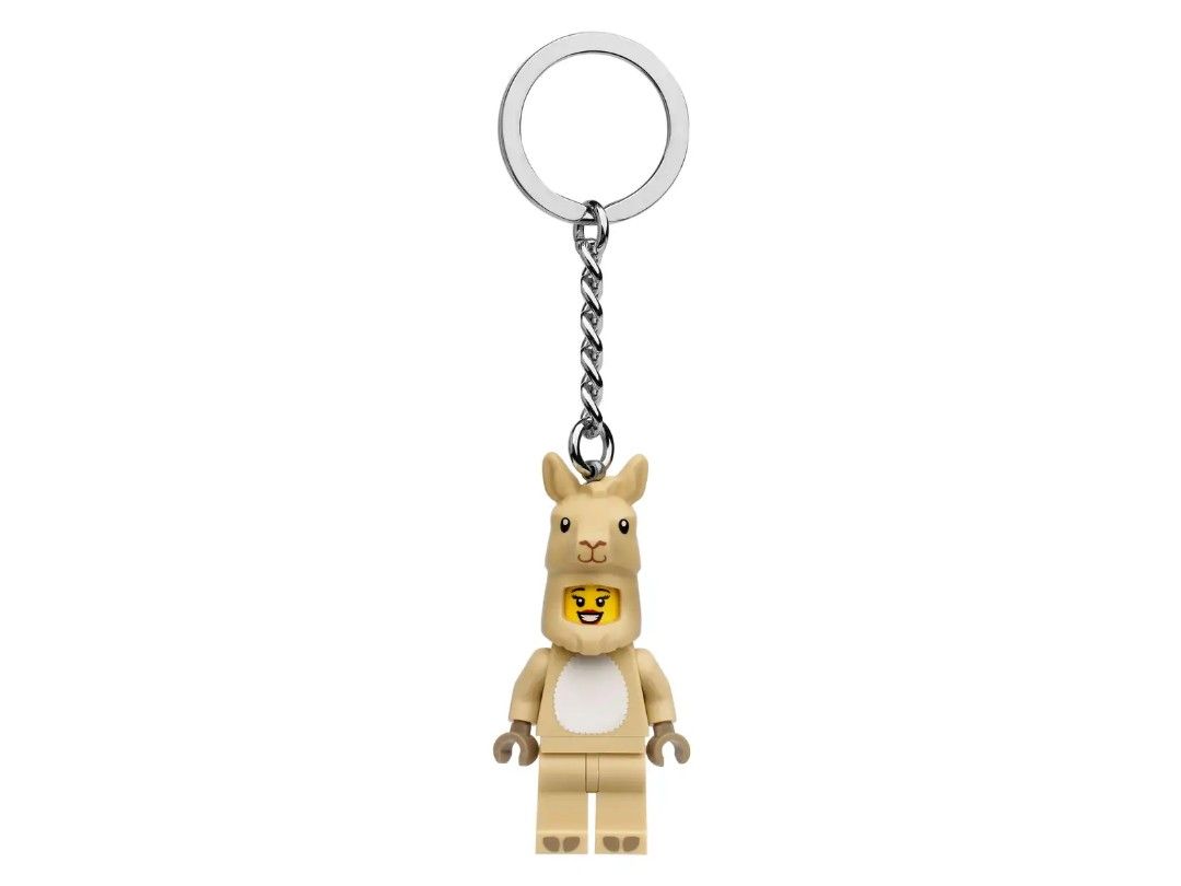 LEGO Llama Girl Minifigure Keychain, Hobbies & Toys, Toys & Games on ...