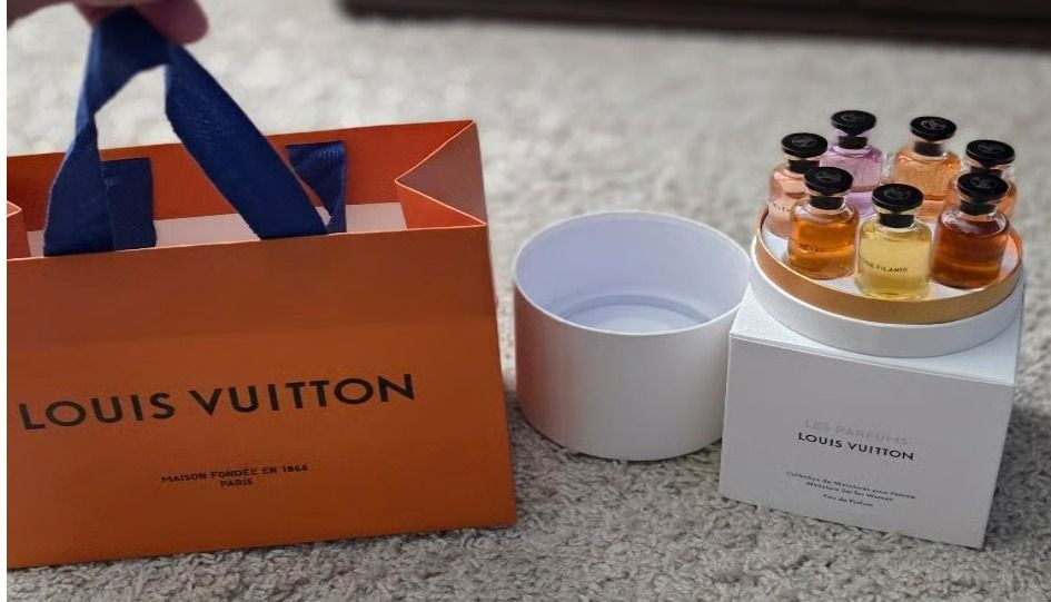 Les Parfums Louis Vuitton Miniature Gift Set Edp for WOMEN 7 x 10ml ...