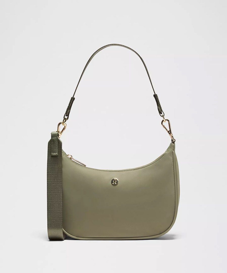 Lululemon City Essentials Small Shoulder Bag (Bay leaf), Women's ...