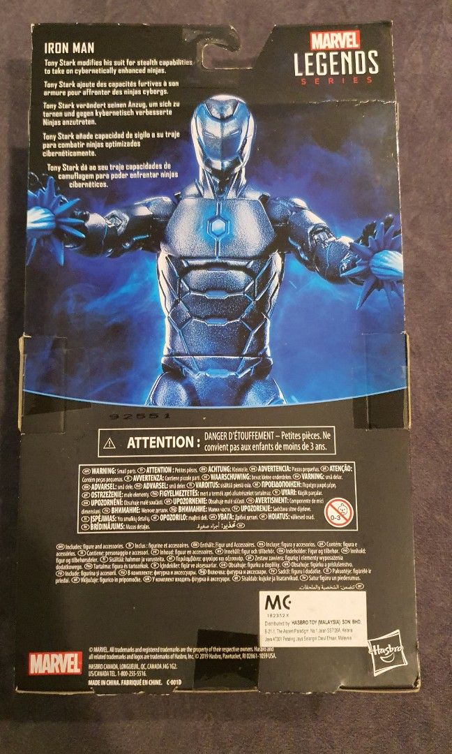 Marvel Legends Invincible Ironman (Stealth Suit) *comic version *6 ...