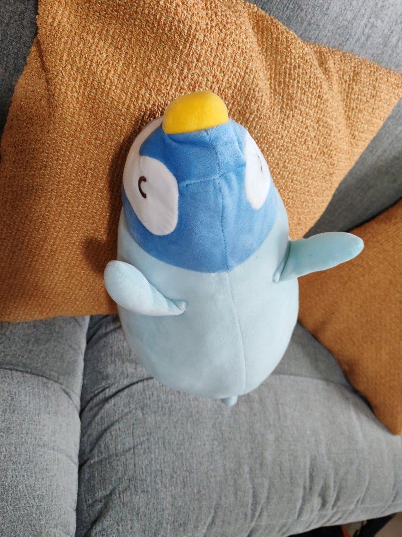 Miniso Penguin Plush Pillow, Hobbies & Toys, Toys & Games on Carousell
