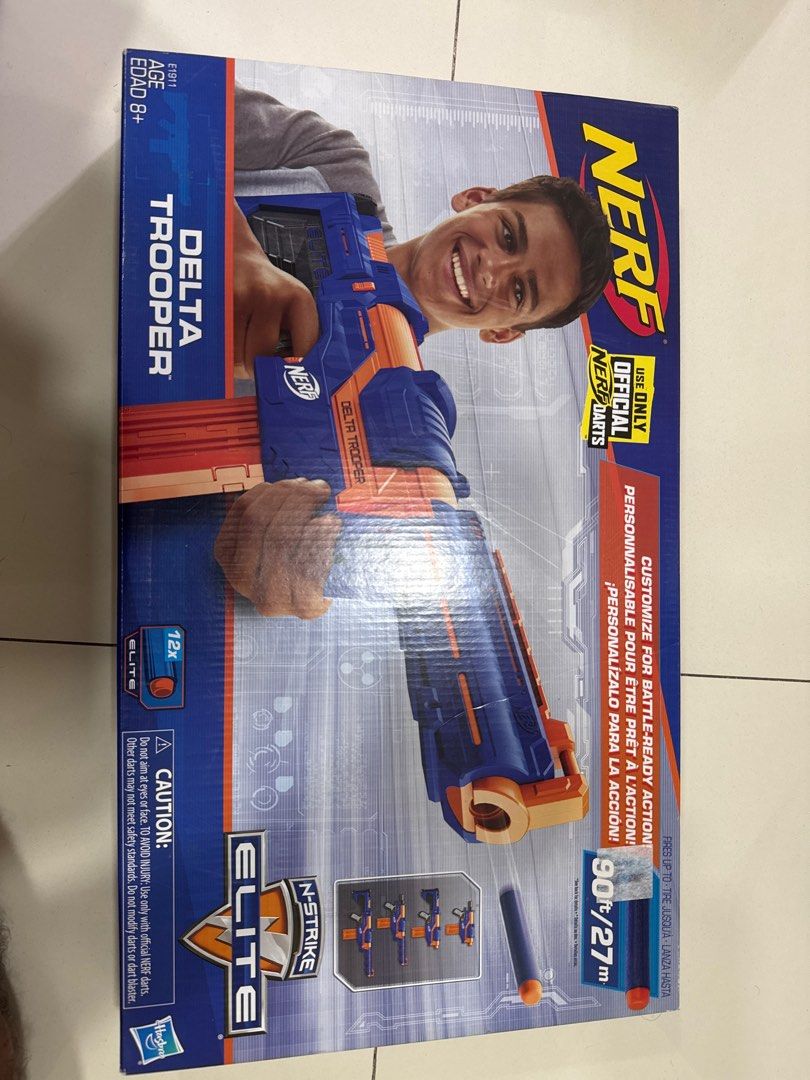 Nerf Delta Trooper Elite Blaster, Hobbies & Toys, Toys & Games on Carousell
