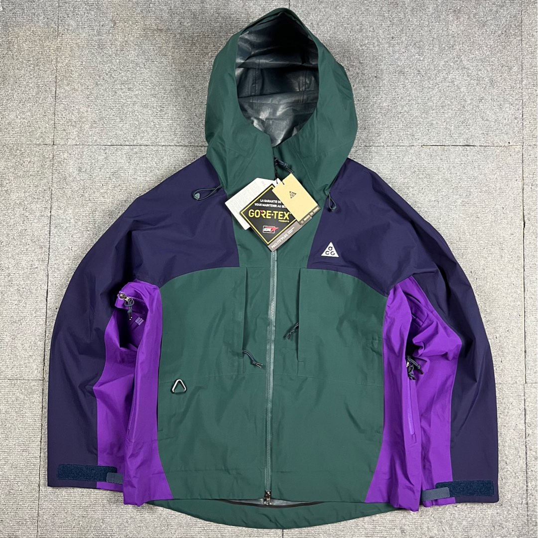 Nike ACG Storm-FIT ADV GORE-TEX “Misery Ridge” Deep Jungle/Purple Ink ...