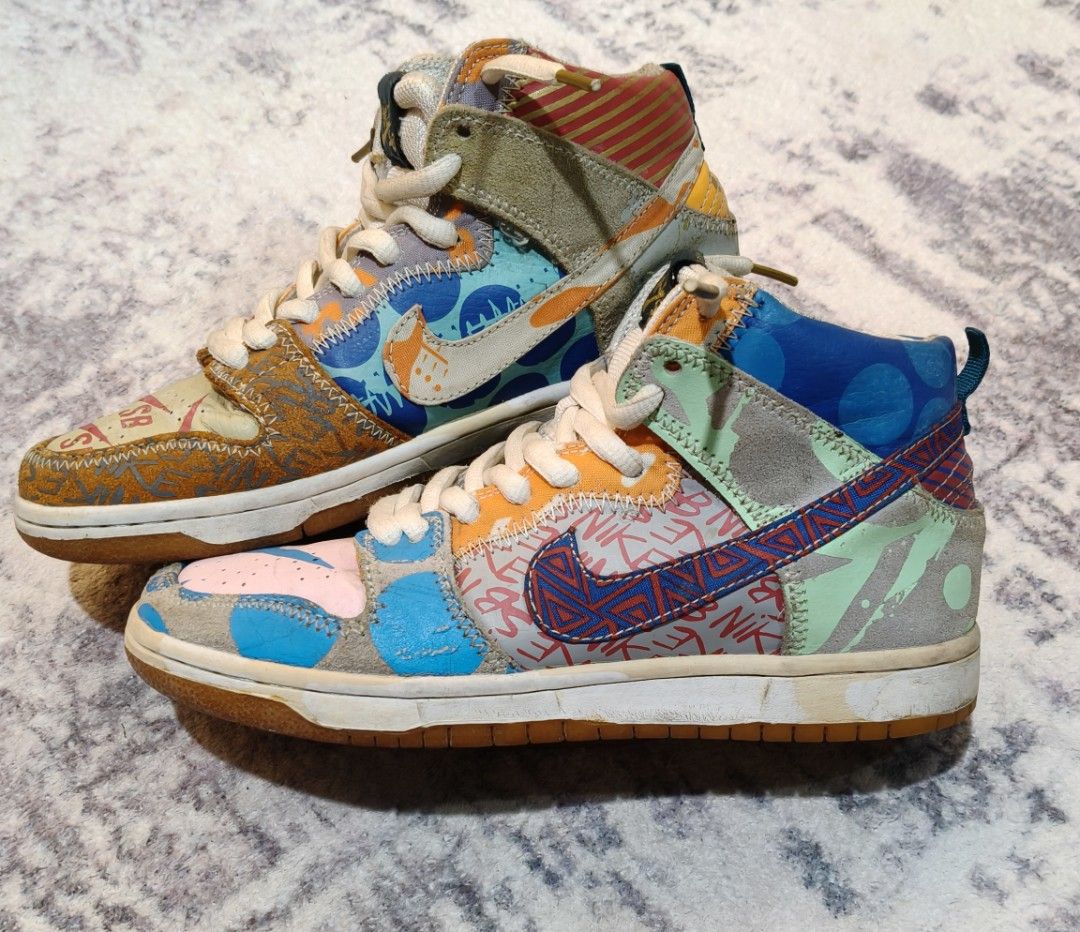 Nike SB Dunk High Thomas Campbell 2ND - sepatu cewek, Fesyen Wanita ...