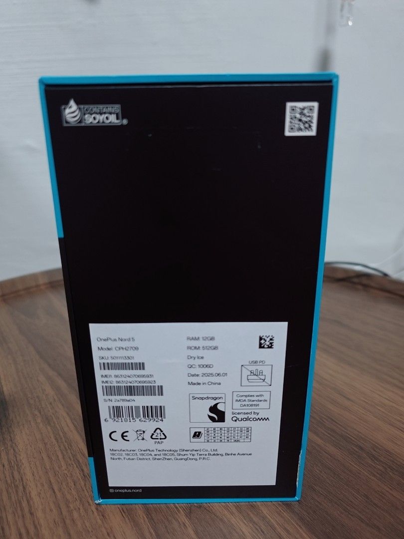 OnePlus Nord 5 5G Dry Ice 512GB, Mobile Phones & Gadgets, Mobile Phones ...