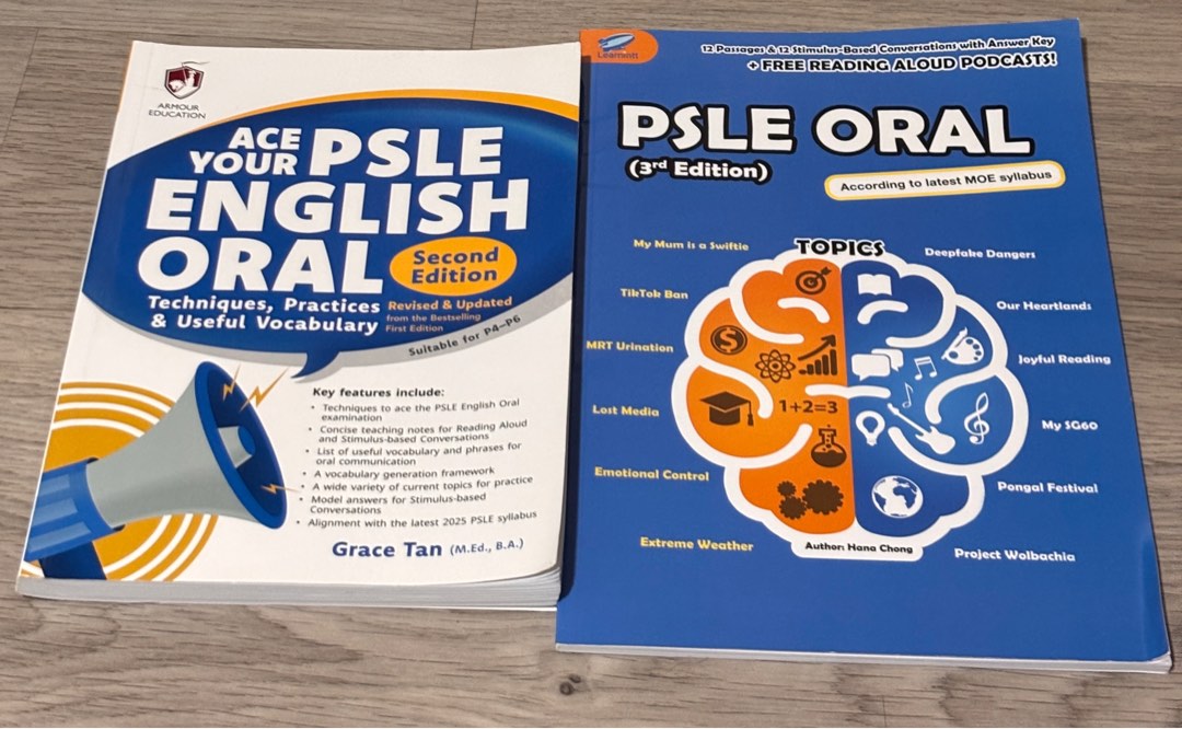 P6 PSLE English Oral Assesment Books, Hobbies & Toys, Books & Magazines ...