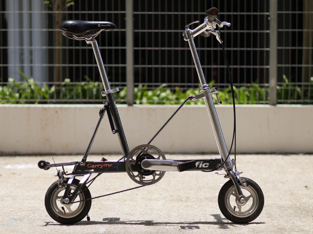 Pacific 2-Speed CarryMe Foldable Bicycle, Sports Equipment, Bicycles ...