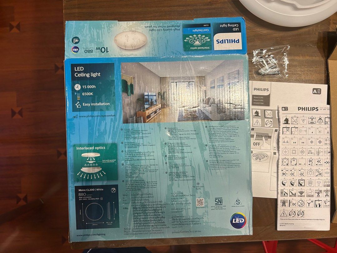 Philips LED Ceiling Light CL200 - 10W, Furniture & Home Living ...