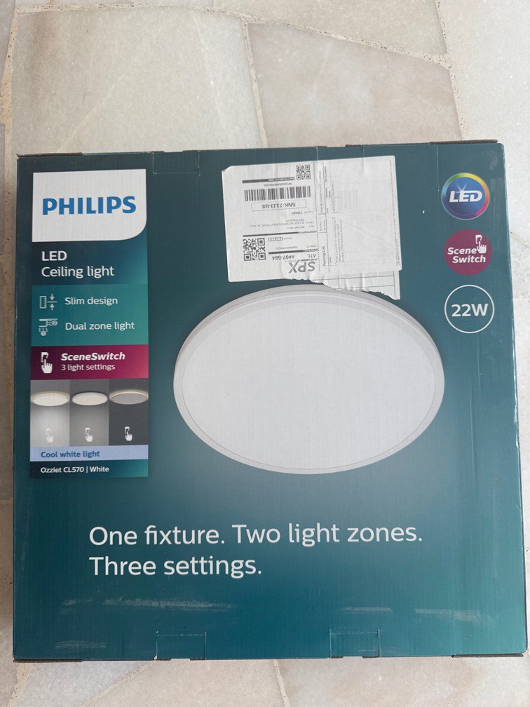 Philips Ozziet LED Tri-mode Ceiling Light 3 different modes and ...