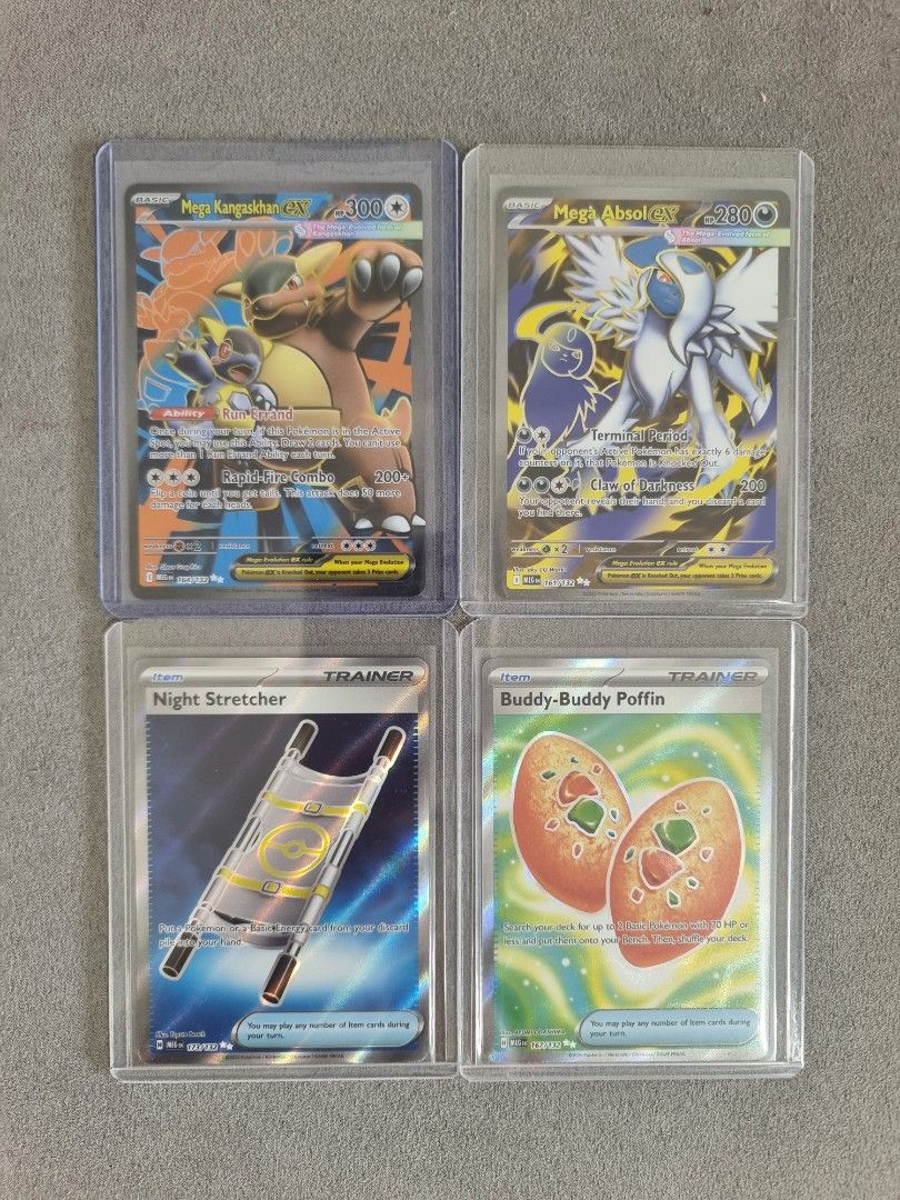 Pokemon Mega Evolution IRs, FAs - Whimsicott Ex / Gumshoos / Mega Absol ...