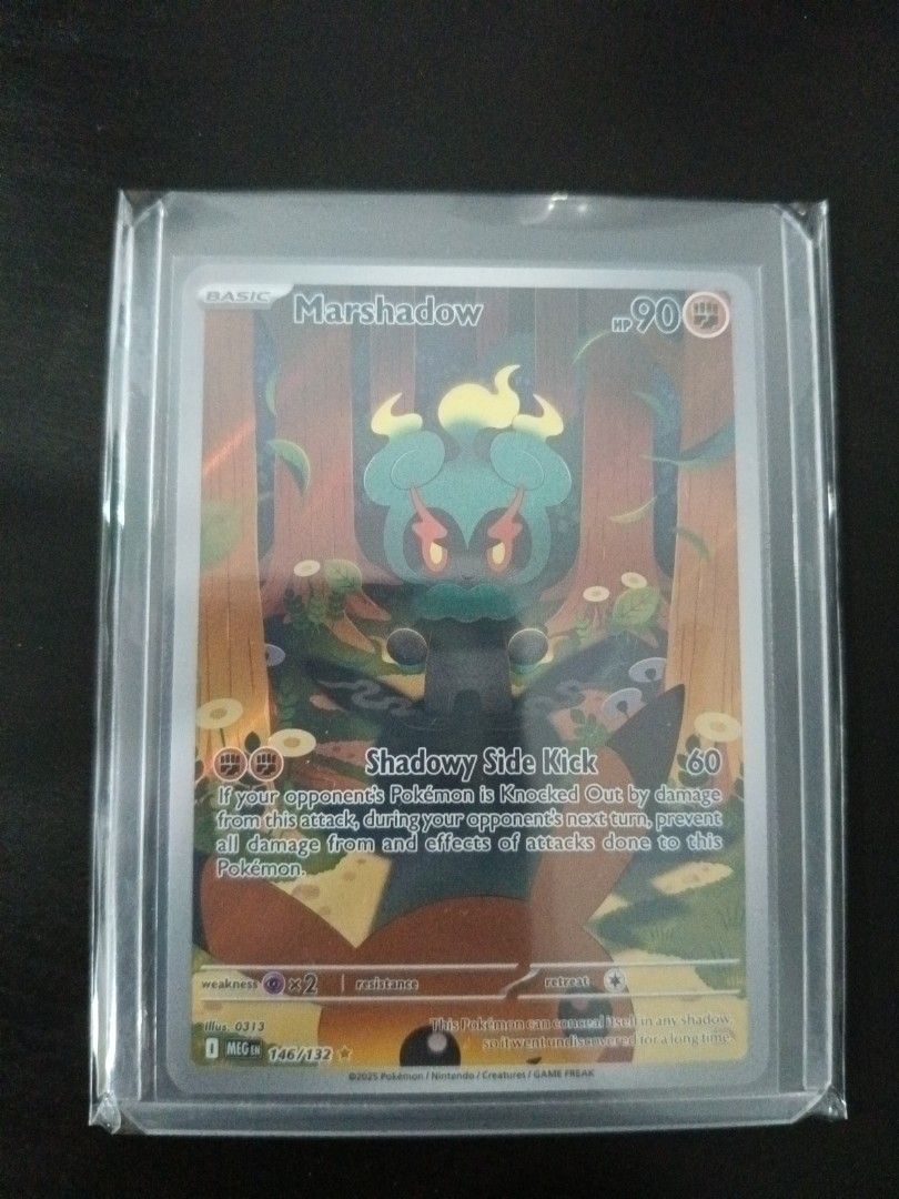 Pokemon TCG mega evolutions Marshadow ar english, Hobbies & Toys, Toys ...