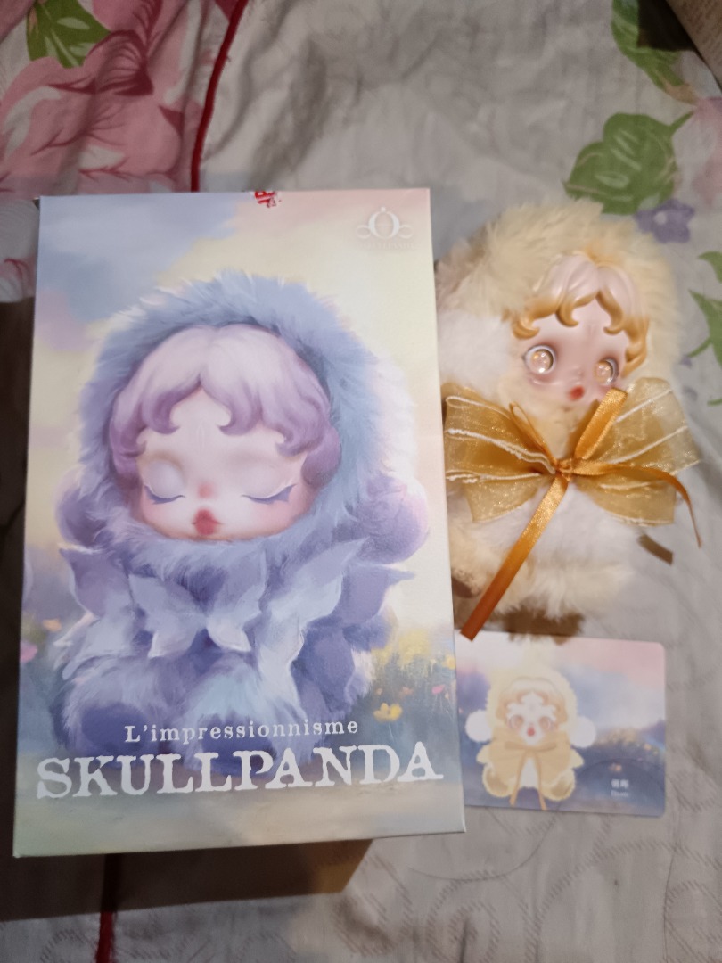 Pop Mart Skullpanda Impressionisme Figure, Hobbies & Toys, Toys & Games ...