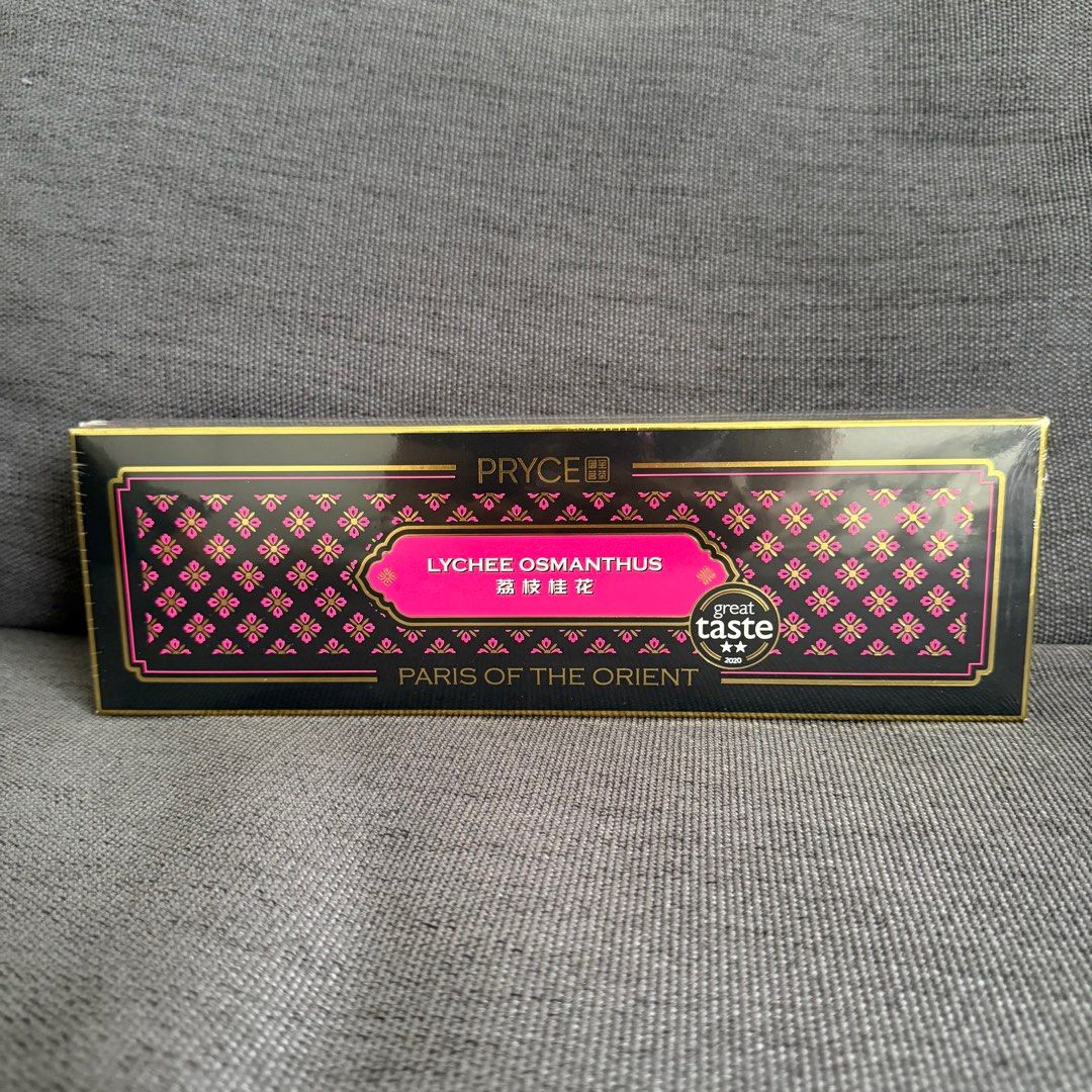 Pryce Lychee Osmanthus Tea 15 sachets, Food & Drinks, Beverages on ...