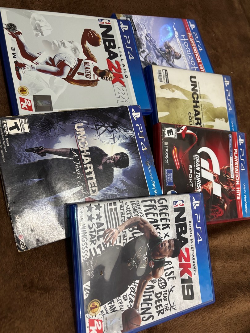 PS4 Games: NBA 2K21, NBA 2K19, Uncharted, Horizon, Gran Turismo, Video ...