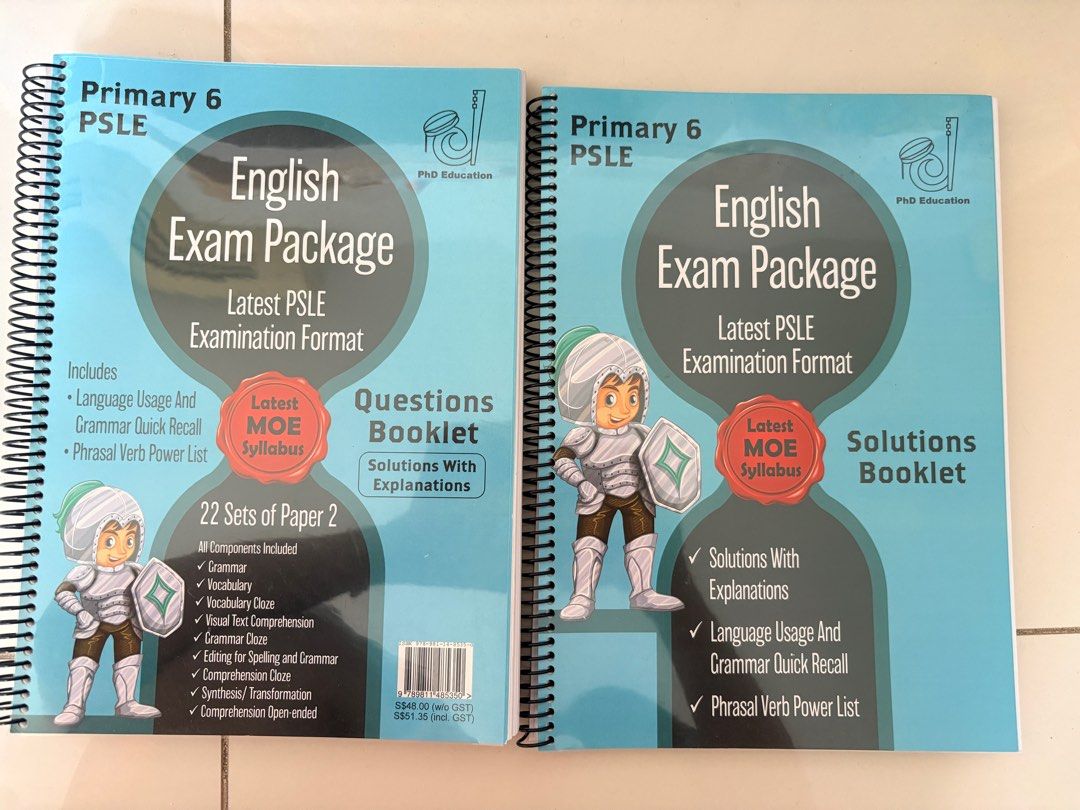 PSLE Science English Math Science , Hobbies & Toys, Books & Magazines ...