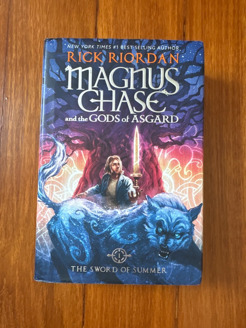Rick Riordan Magnus Chase and the Gods of Asgard: The Sword of Summer ...