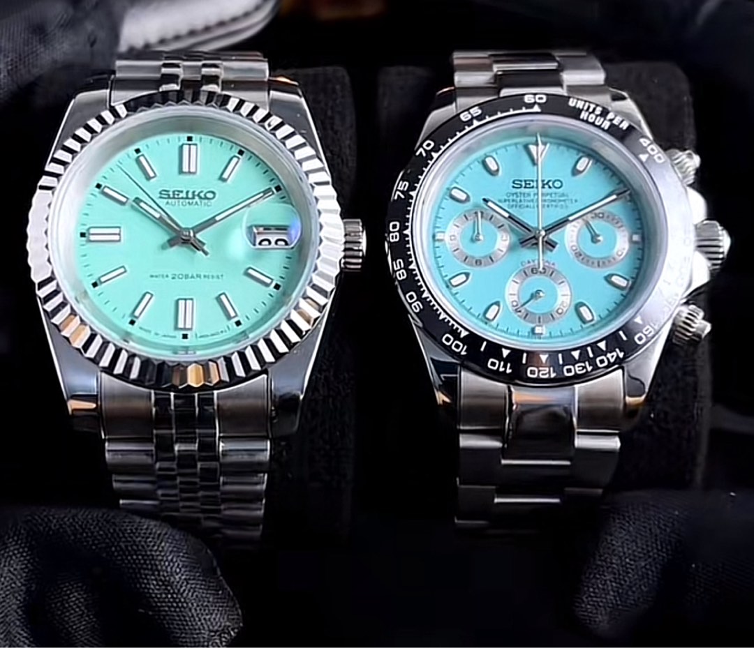 Seiko Mod unique colors custom watches, Men's Fashion, Watches ...