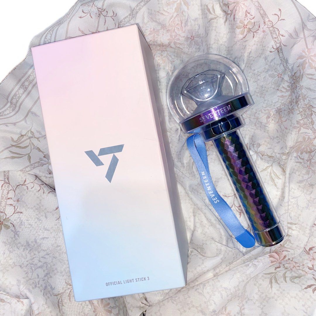 seventeen official lightstick v3, Hobbies & Toys, Collectibles ...