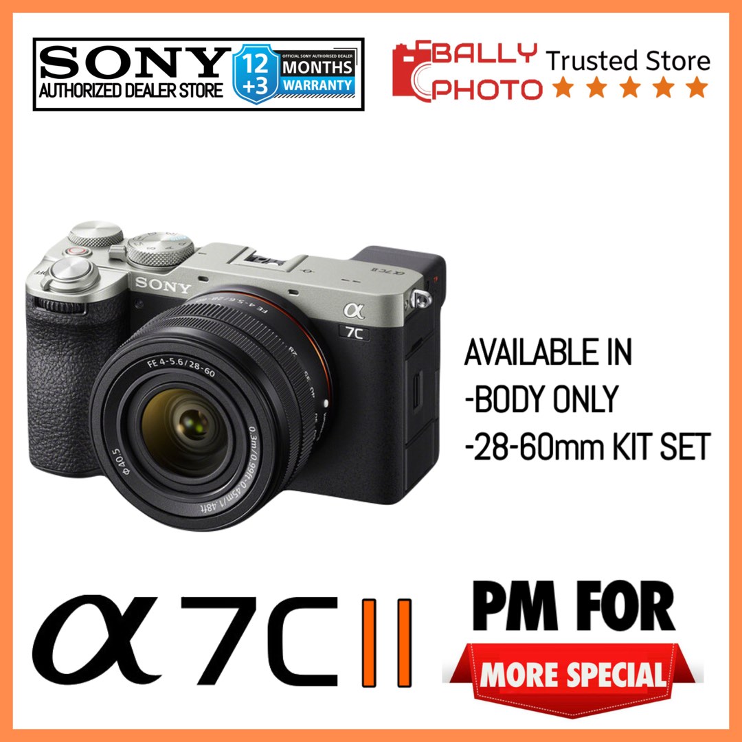 Sony A7C II Mirrorless Camera | 7CM2 a7CII a7CM2 7Cii A7Cii ...