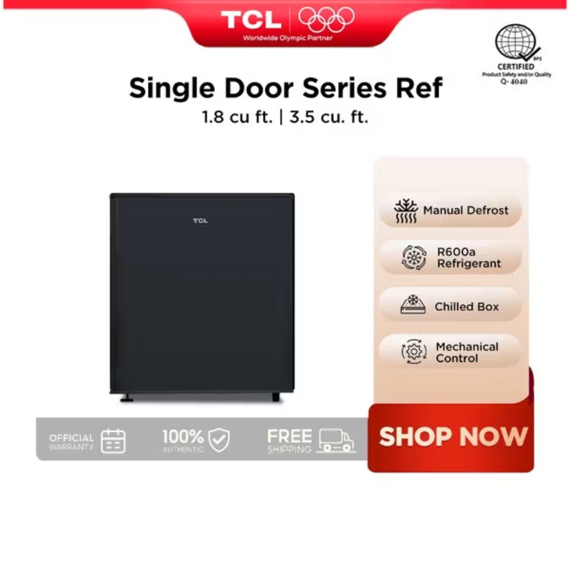 TCL Single Door MINI REF, TV & Home Appliances, Kitchen Appliances ...